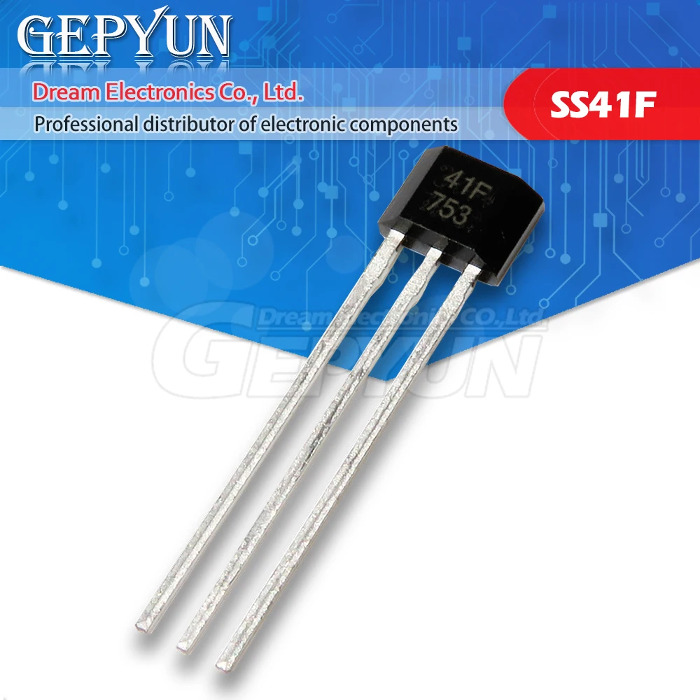 50PCS-41F-0H41-OH41F-SH41-SS41F-S41-SH41F-TO92-Bipolar-Hall-Element ...