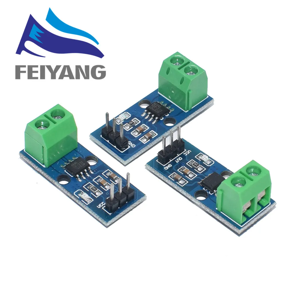 Module de capteur de courant Hall 5A 20A 30A module ACS712 pour Arduino ...