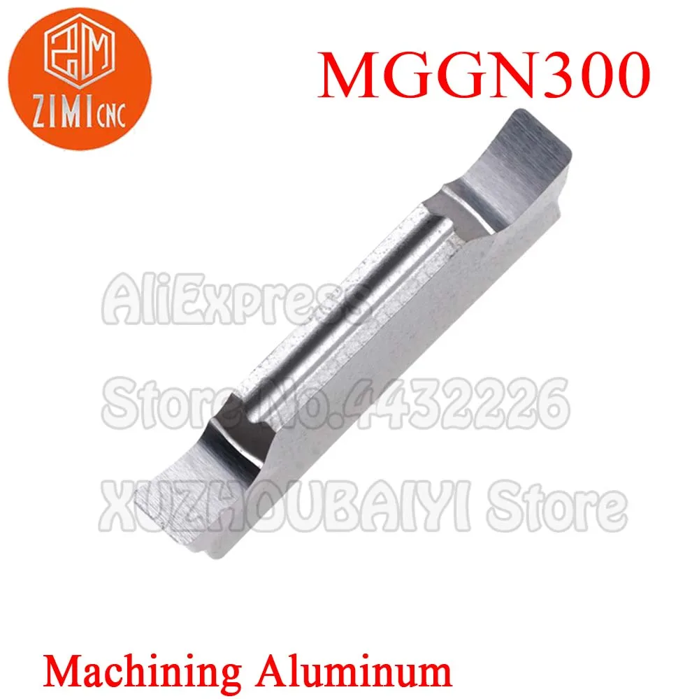 Insertos de ranurado de aluminio MGGN300 H01, herramienta de torneado ...