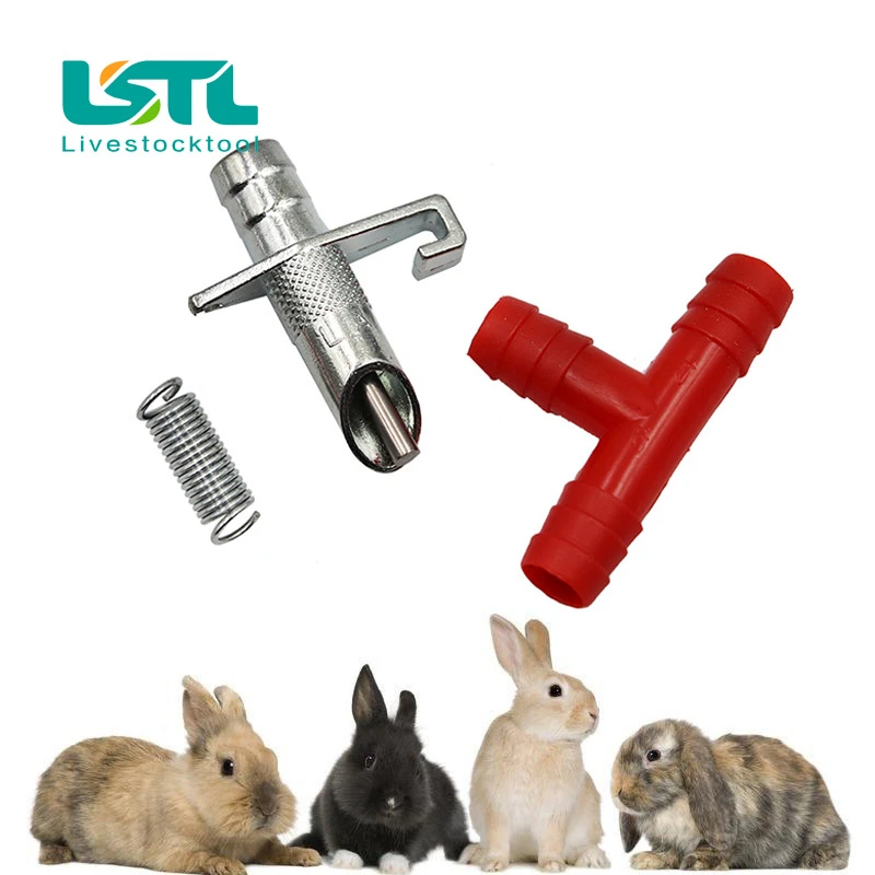 10 Pcs Automatic Rabbit Nipple Water Feeder Drinker For Pet Rabbit ...