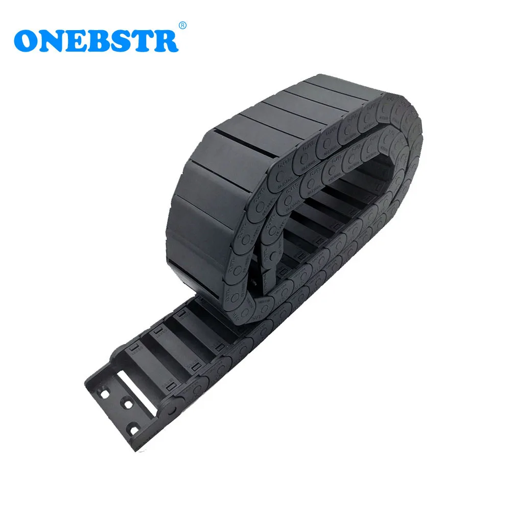 Plastic Towline Cable Drag Chain | Drag Chain End Connectors - 3d ...