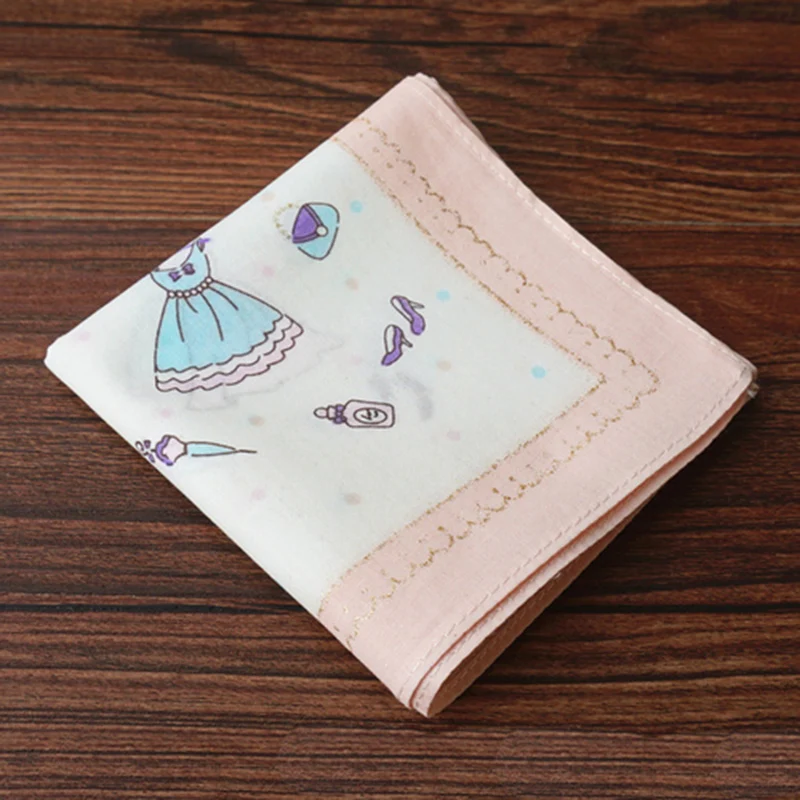 Handkerchiefs Women Cotton High Quality Soft Funny Printed Plaid ...