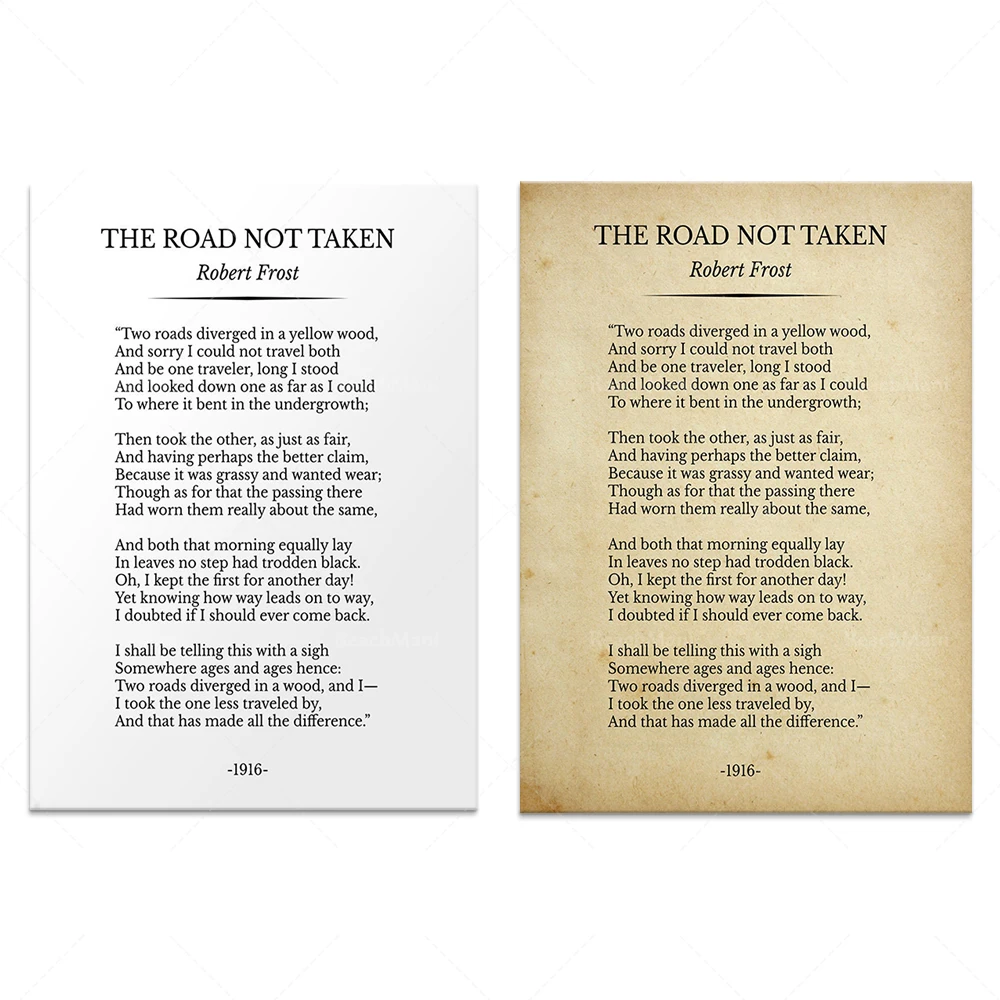 Road Not Taken Print