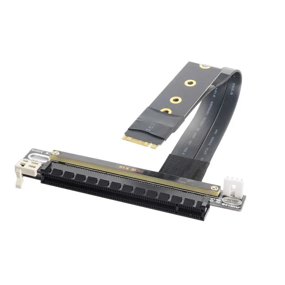 Pci-e 3.0 16x Pcie X16 Extender To M2 M.2 Nvme M-key Riser Card ...