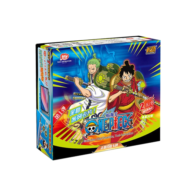 one piece rare cards box Luffy Zoro Nami Chopper | One piece ...