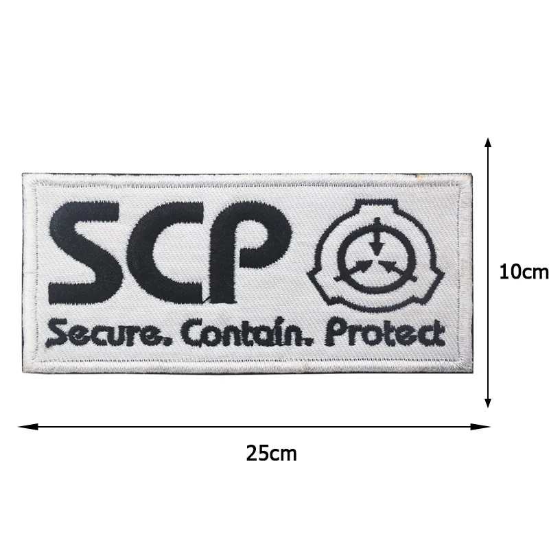 A28-13 -SCP Foundation – Patch brodé avec Logo,Velcro,amoureux ...
