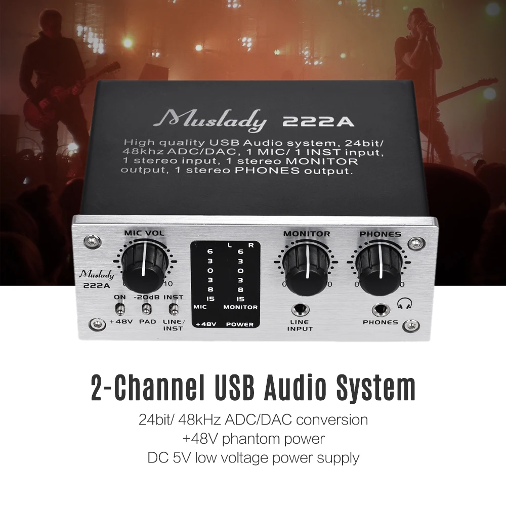2 channel audio system