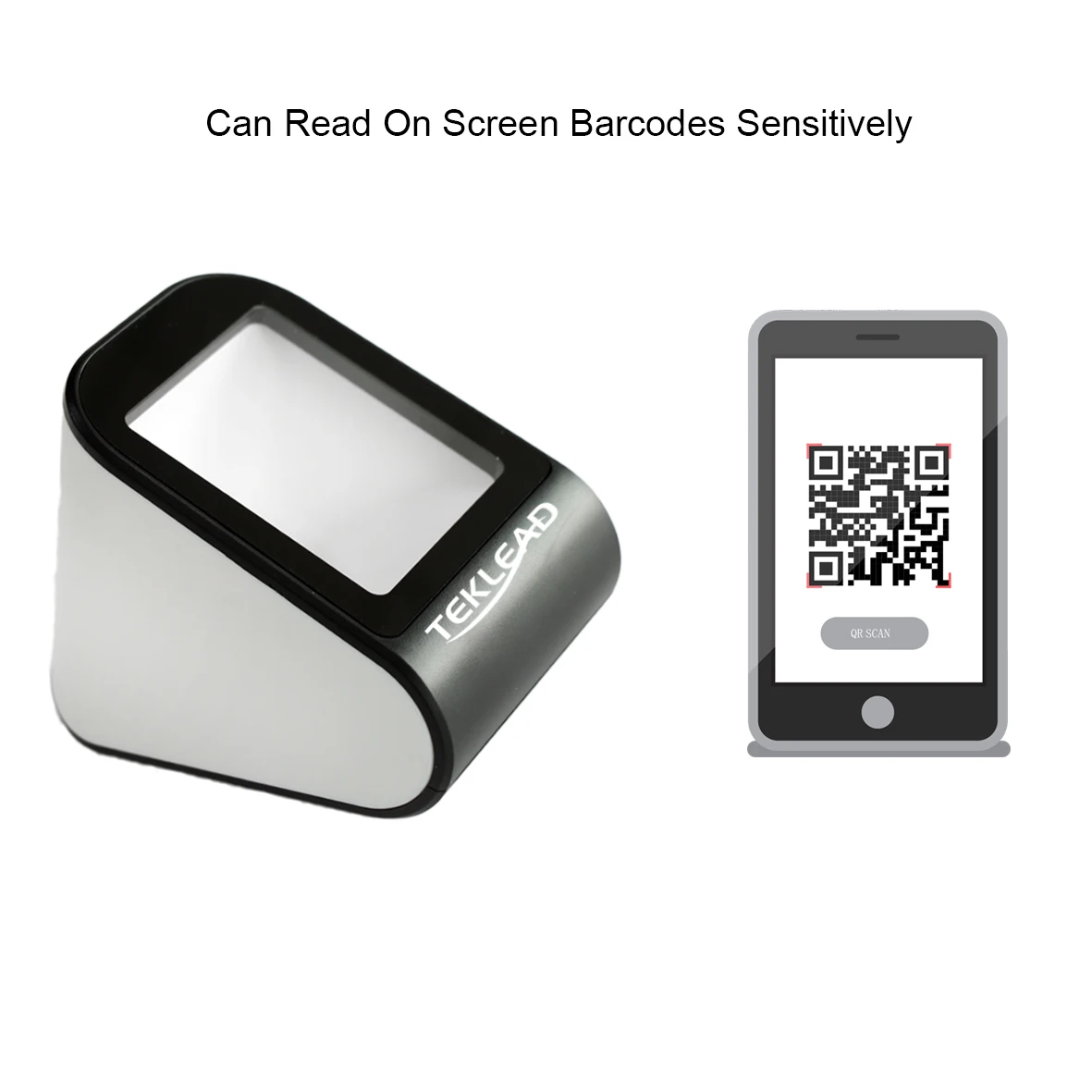 QR code scanner for Mobile phone E ticket 1D 2D barcode reader Wired QR code scanner for Mobile phone E ticket 1D 2D barcode reader Wired