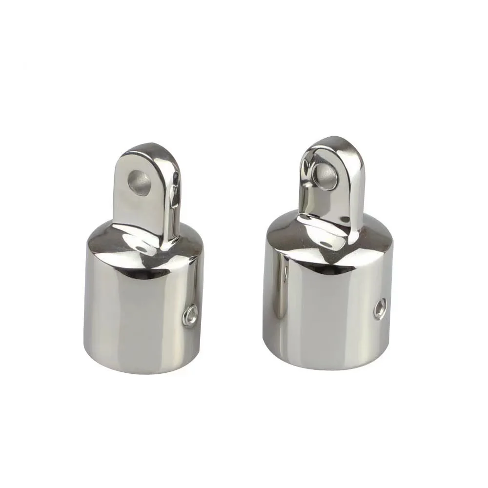 Stainless-Steel-Pipe-Eye-End-Cap-22mm25mm-Bimini-Top-Fitting-Hardware ...