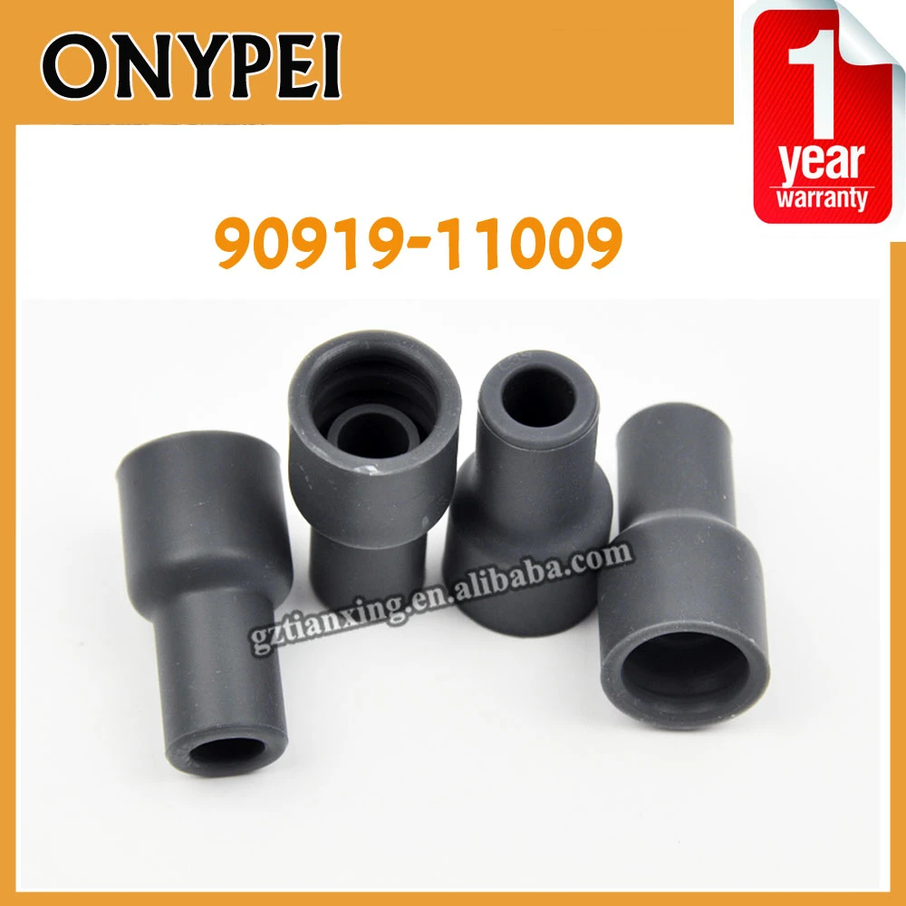 Spark Plug Cap Connector Ignition Coil Rubber For Toyota Genuine 90919 ...