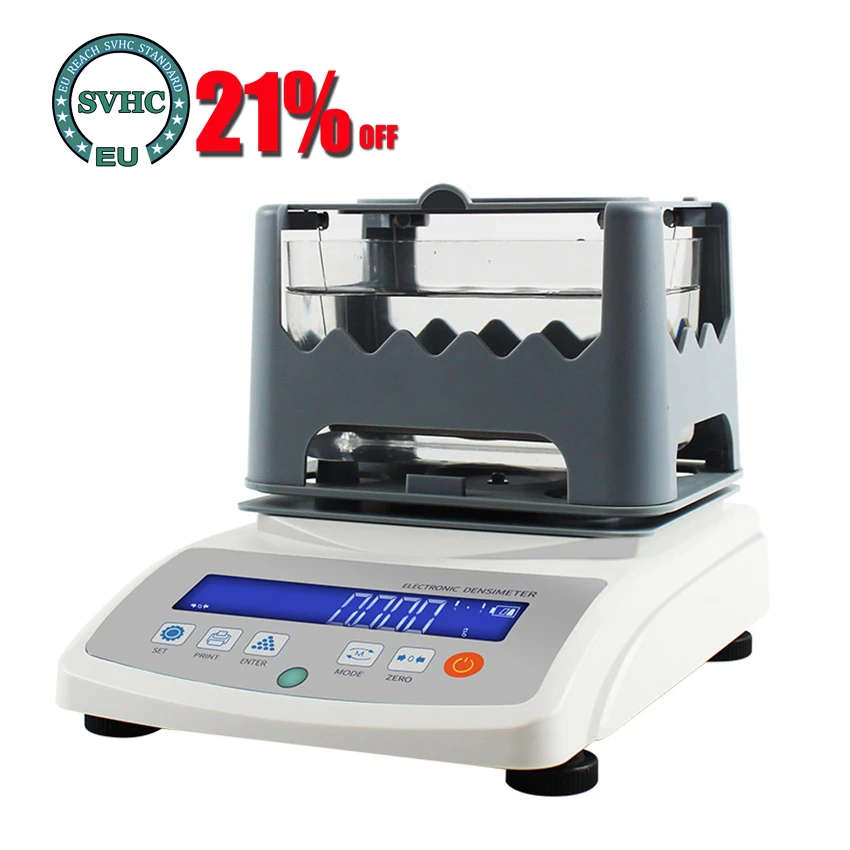 300g 0.01g Automatic Soild Density Meter for Metal Gold Silver Platinum ...