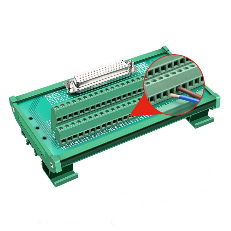 DIN Rail Mount Pinout Breakout Terminal Block Module For, 41% OFF