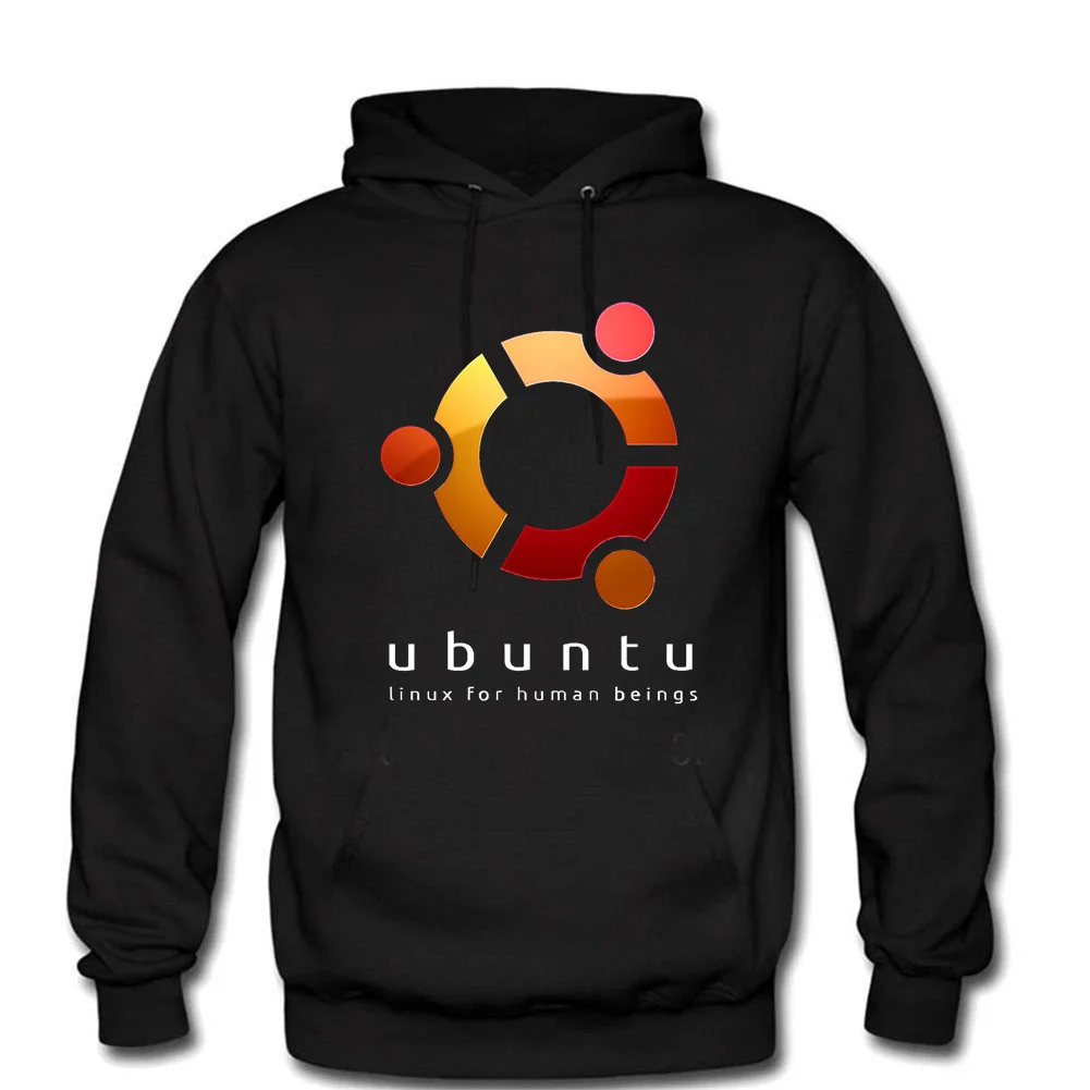 Ubuntu linux para seres humanos hoodies de alta qualidade algodão velo ...