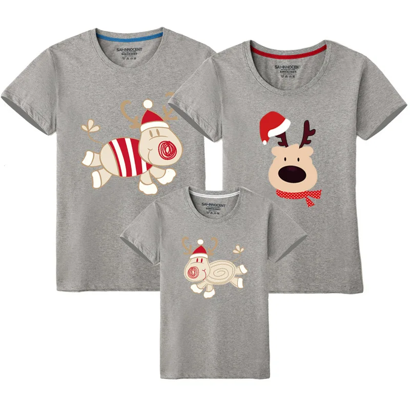 Ropa familiar a juego para Navidad, camiseta para papá, mamá, hija e ...