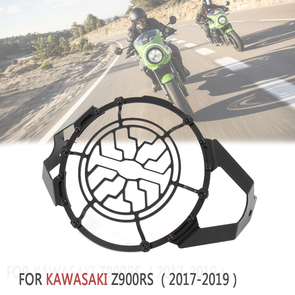 Motorcycle-Headlight-Head-Light-Guard-Protector-Cover-Protection-Grill ...