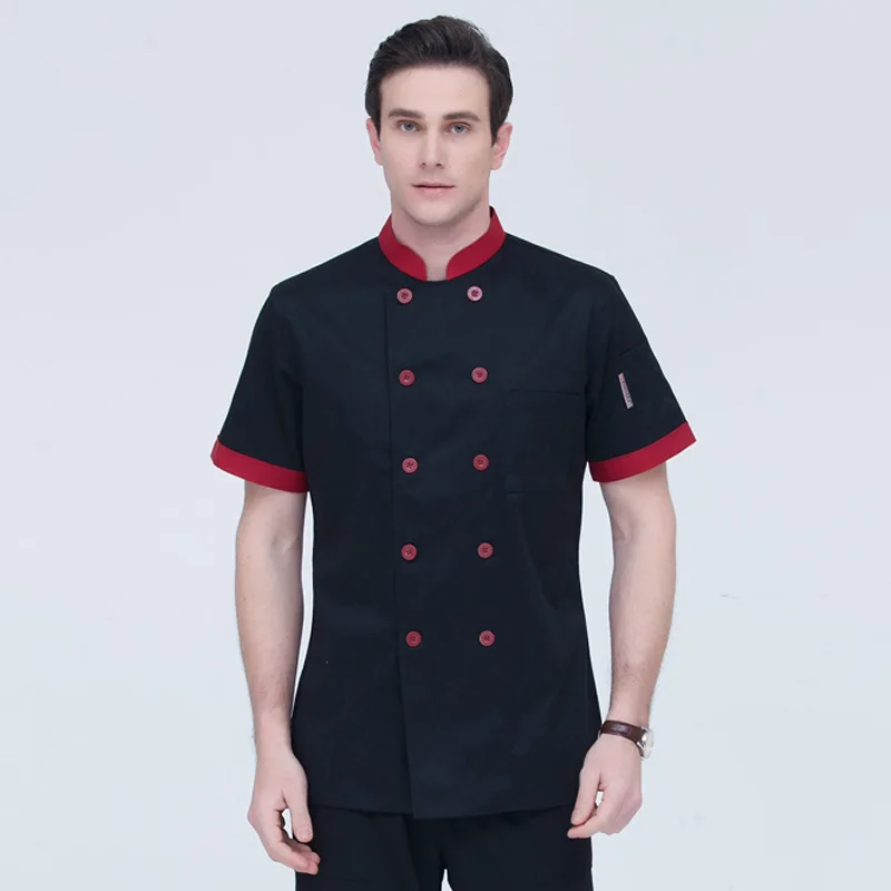 Uniforme de chef para hombre y mujer, ropa de trabajo para Cocina ...
