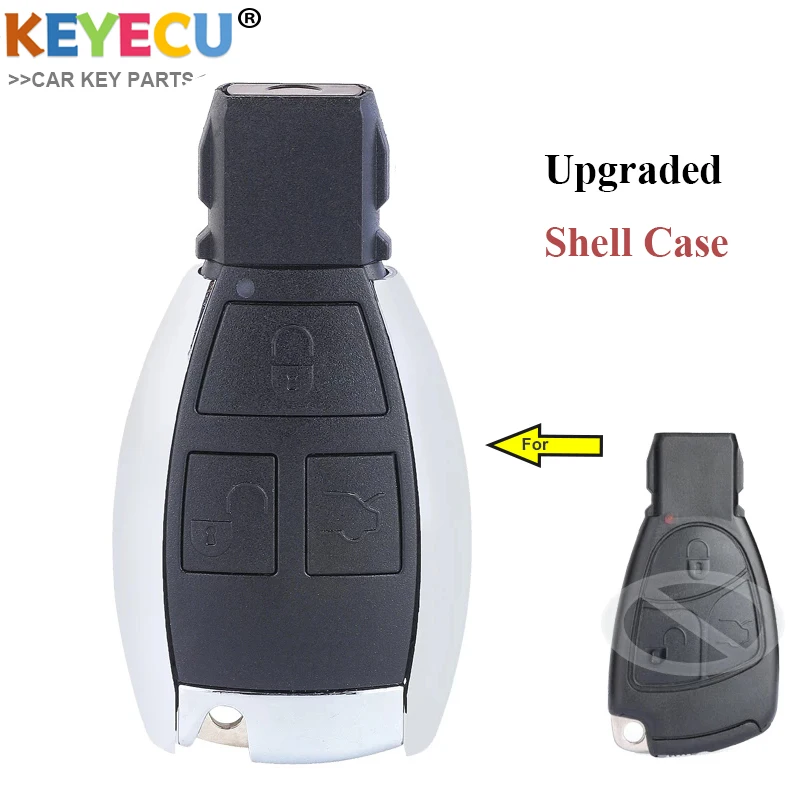 Keyecu Modified Remote Control Car Key Case Shell For Mb Mercedes Benz ...