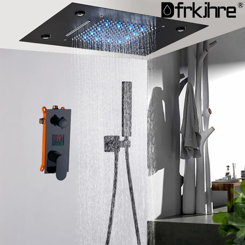 Ceiling-LED-Rainfal-Shower-Head-Smart-Remote-Control-Multifunction ...