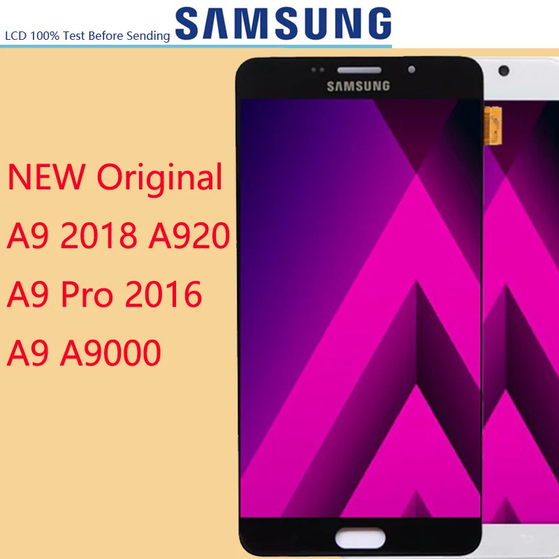 NEW Original LCD Display For Samsung Galaxy A9 A9000 A9 2016 A9 PRO ...
