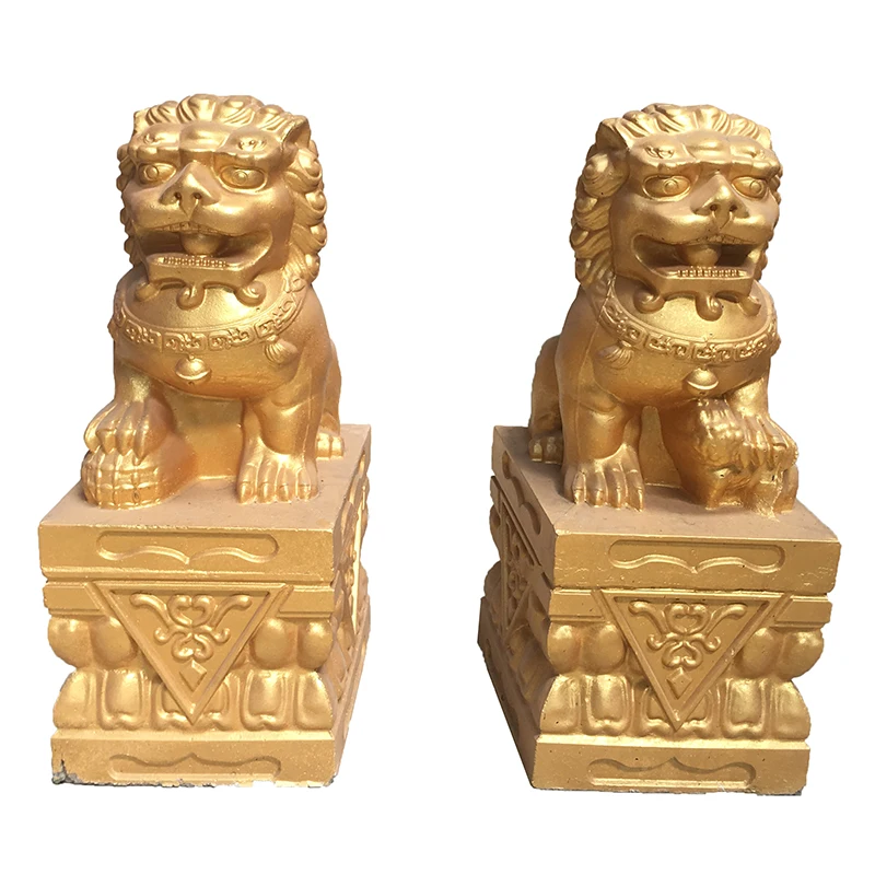 Concrete Fu Dog Lion Statue Mold, Garden Decoration, 1.2 meters ...