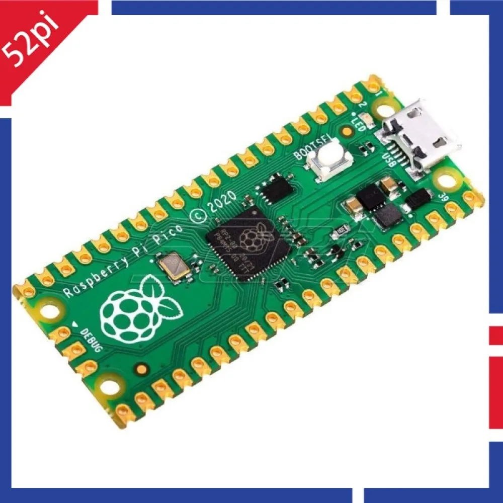 Official Raspberry Pi Pico Board Microcontroller Board Dual Core 264kb Arm Low Power