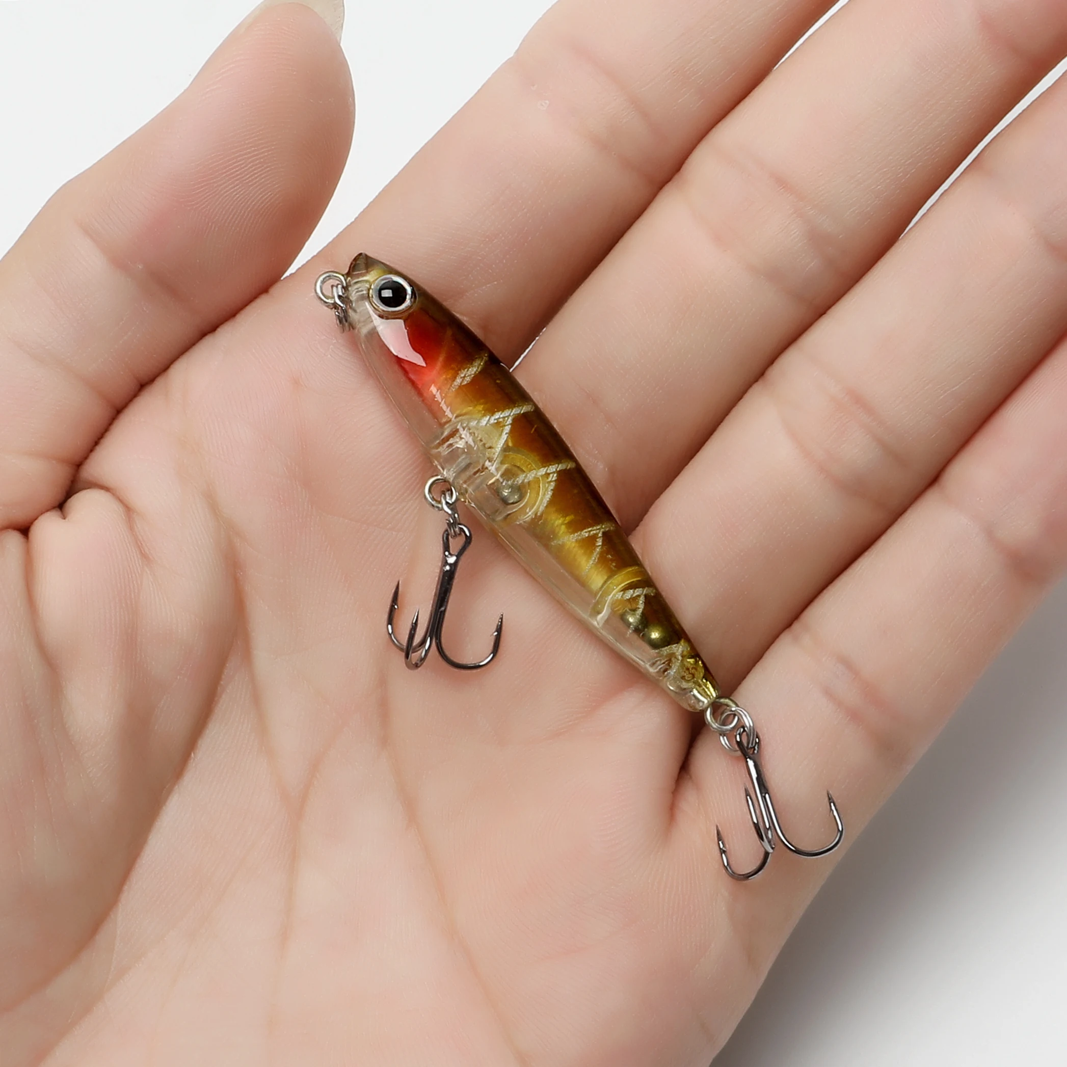 Swimbait Hard Lure Fishing Lure Mini Bass Floating Deep Diving Fishing ...