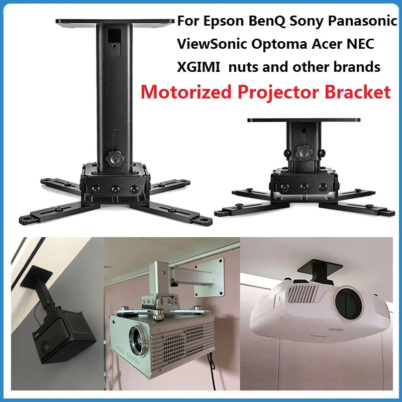 Motorized-Projector-Stand-Bracket-For-Sony-Panasonic-ViewSonic-Optoma ...