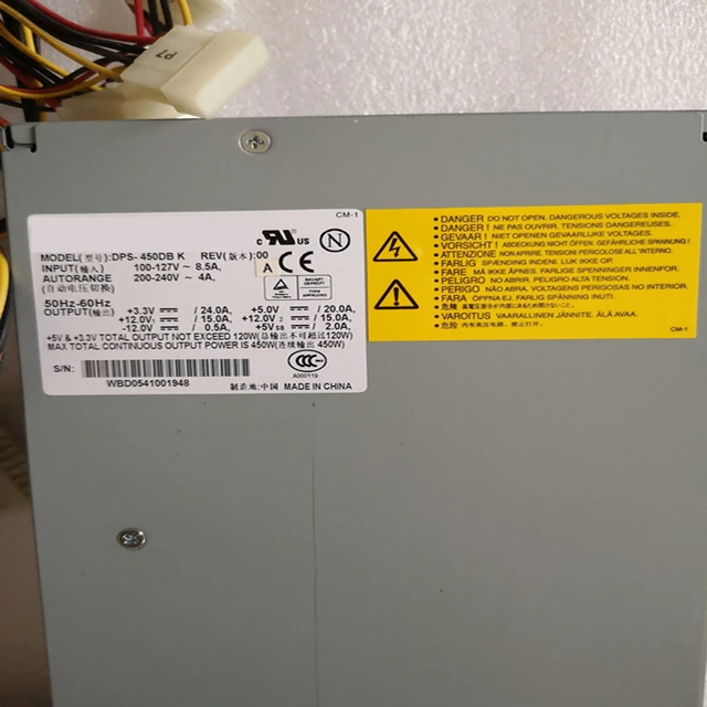 Original PSU For Delta 450W Switching Power Supply DPS-450DB K ...