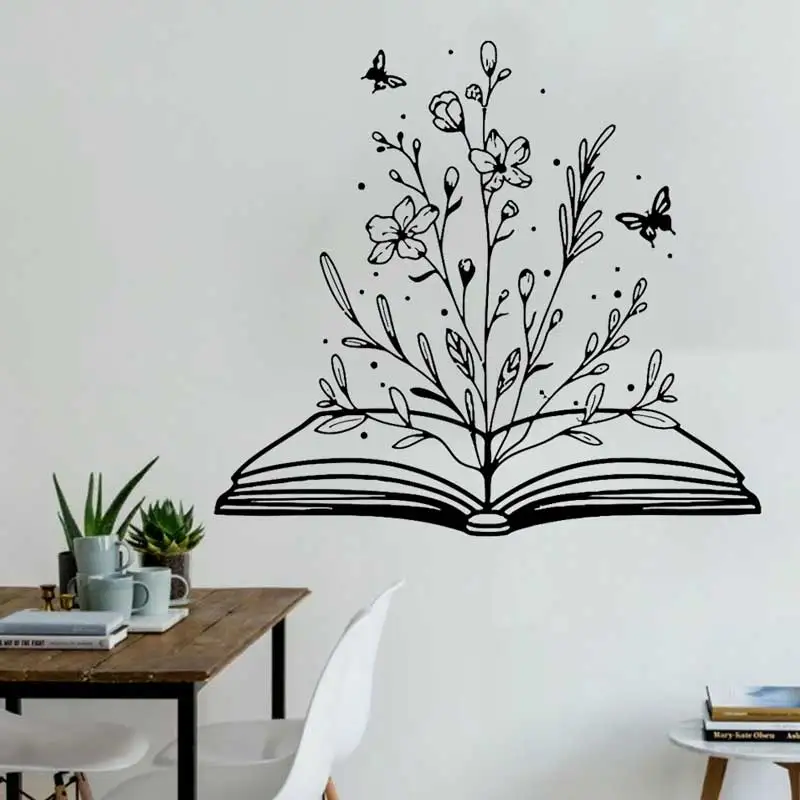 Vinyl Wall Art For Library