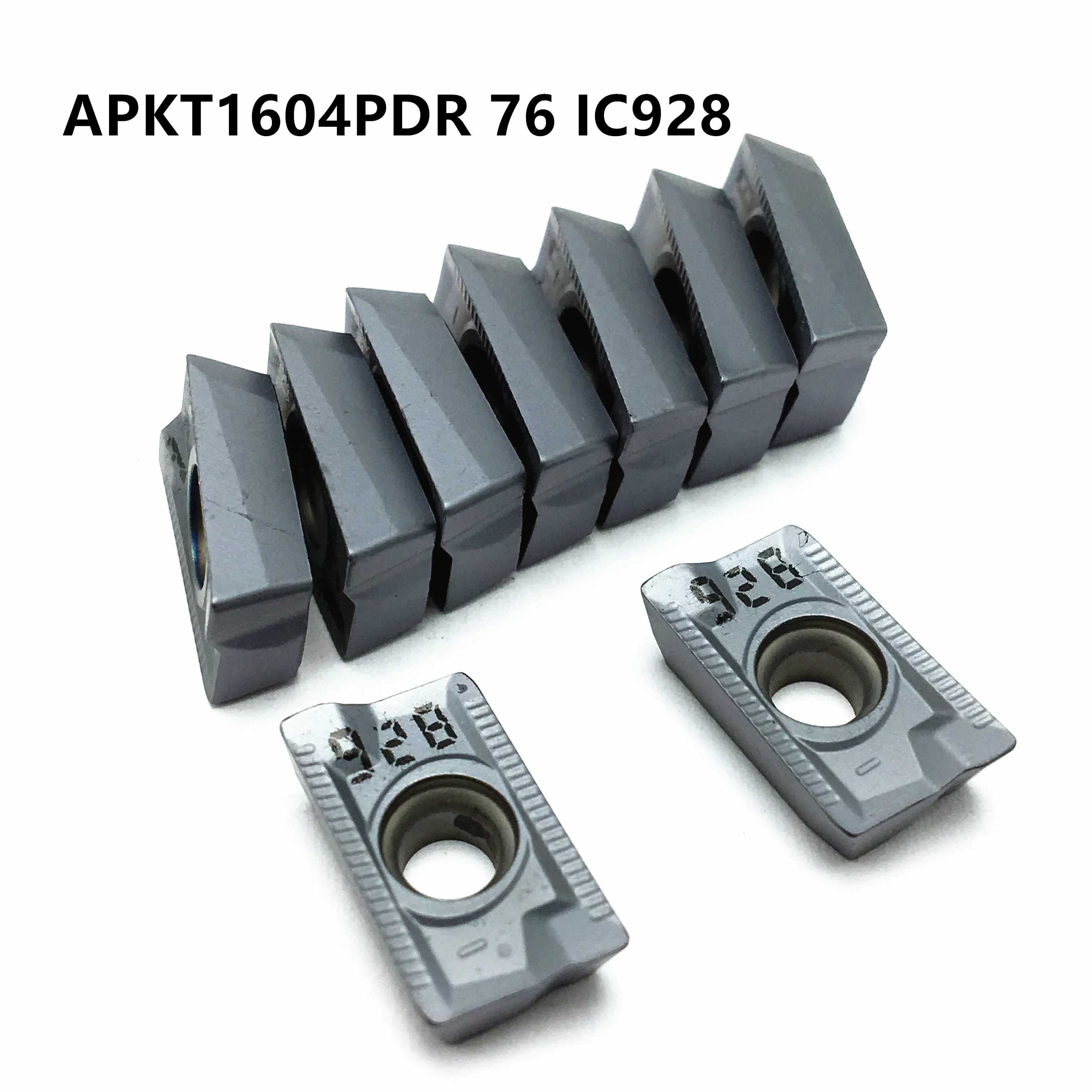 Carbide Insert APKT1604 76 IC928 Milling Turning Tool APKT Cutting Tool ...