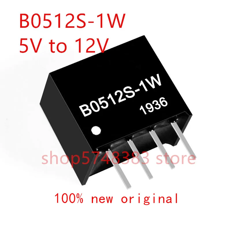 1PCS-LOT-100-new-original-B0512S-1W-B0512S-1W-B0512-5V-to-12V-isolated ...