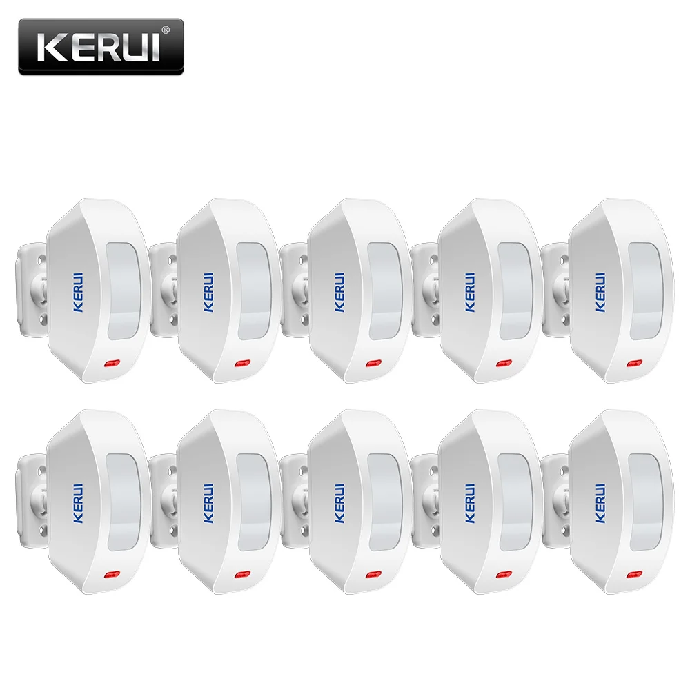 KERUI Wireless Curtain Infrared Detector Window PIR Motion Sensor ...