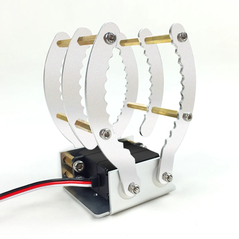 Metal Robot Arm Claw Mechanical Gripper Large Torque Servo Aluminum ...