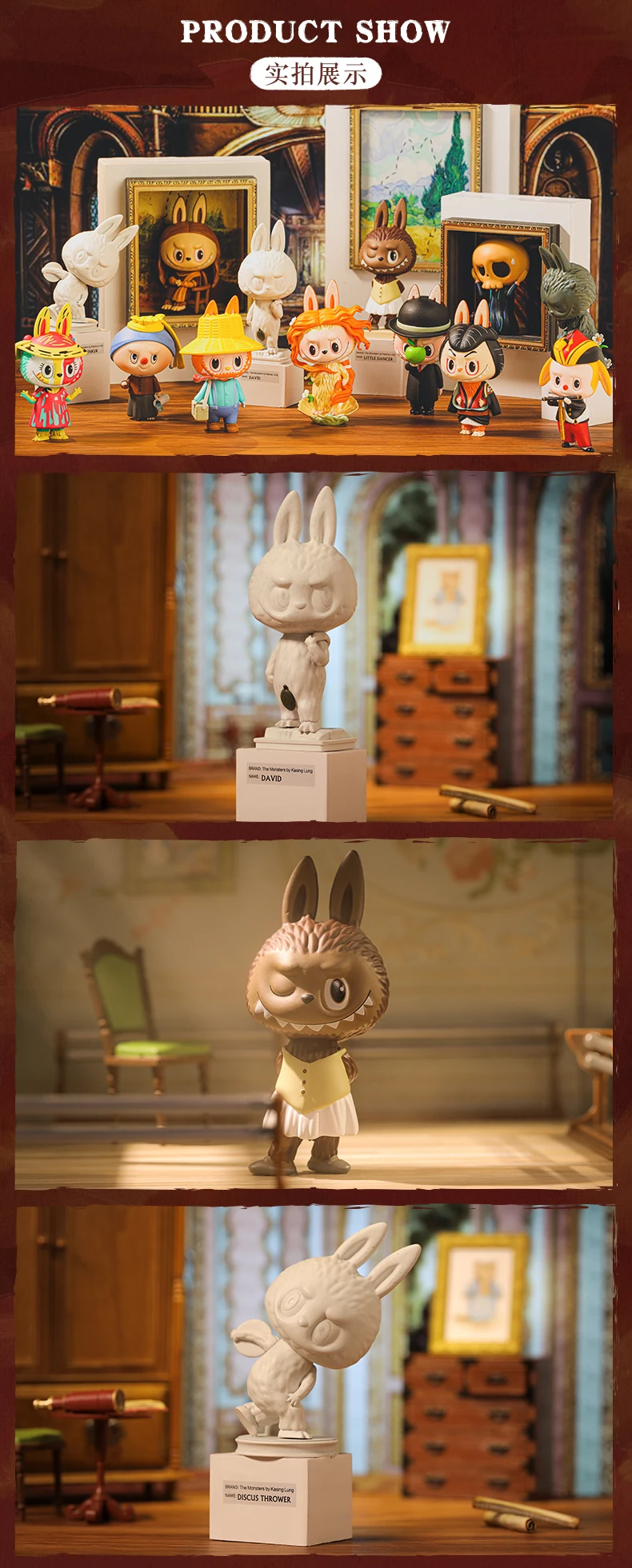 【DIV MALL】Original POPMART Labubu Elf Art Series Blind Box Toy Figure ...