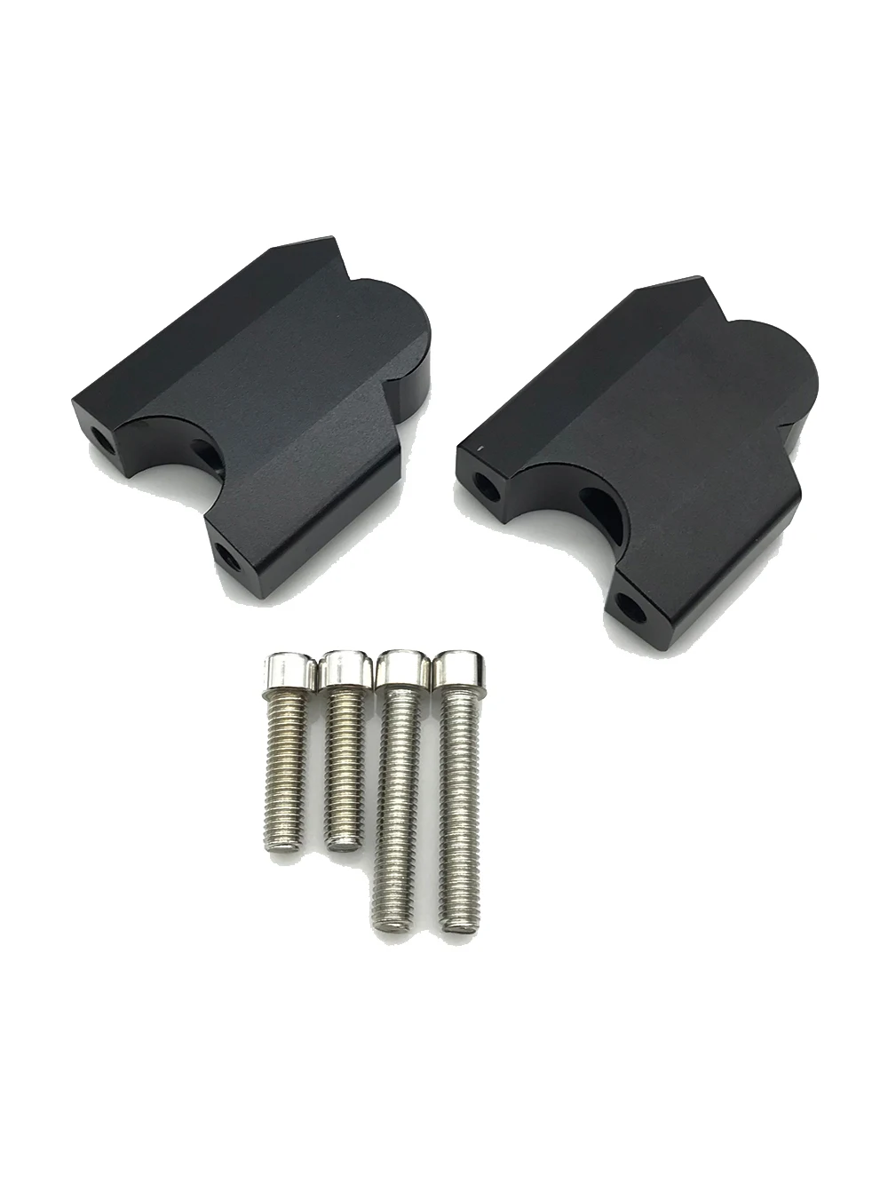 Motorcycle Handle Bar Riser Clamp Raised Extend Handlebar Mount Riser ...