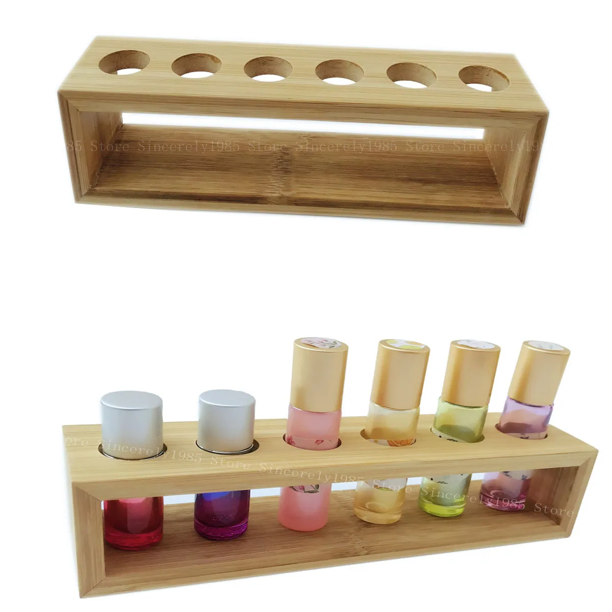 Mini-Double-layer-6-Hole-Essential-Oil-Storage-Case-Bamboo-Wood ...