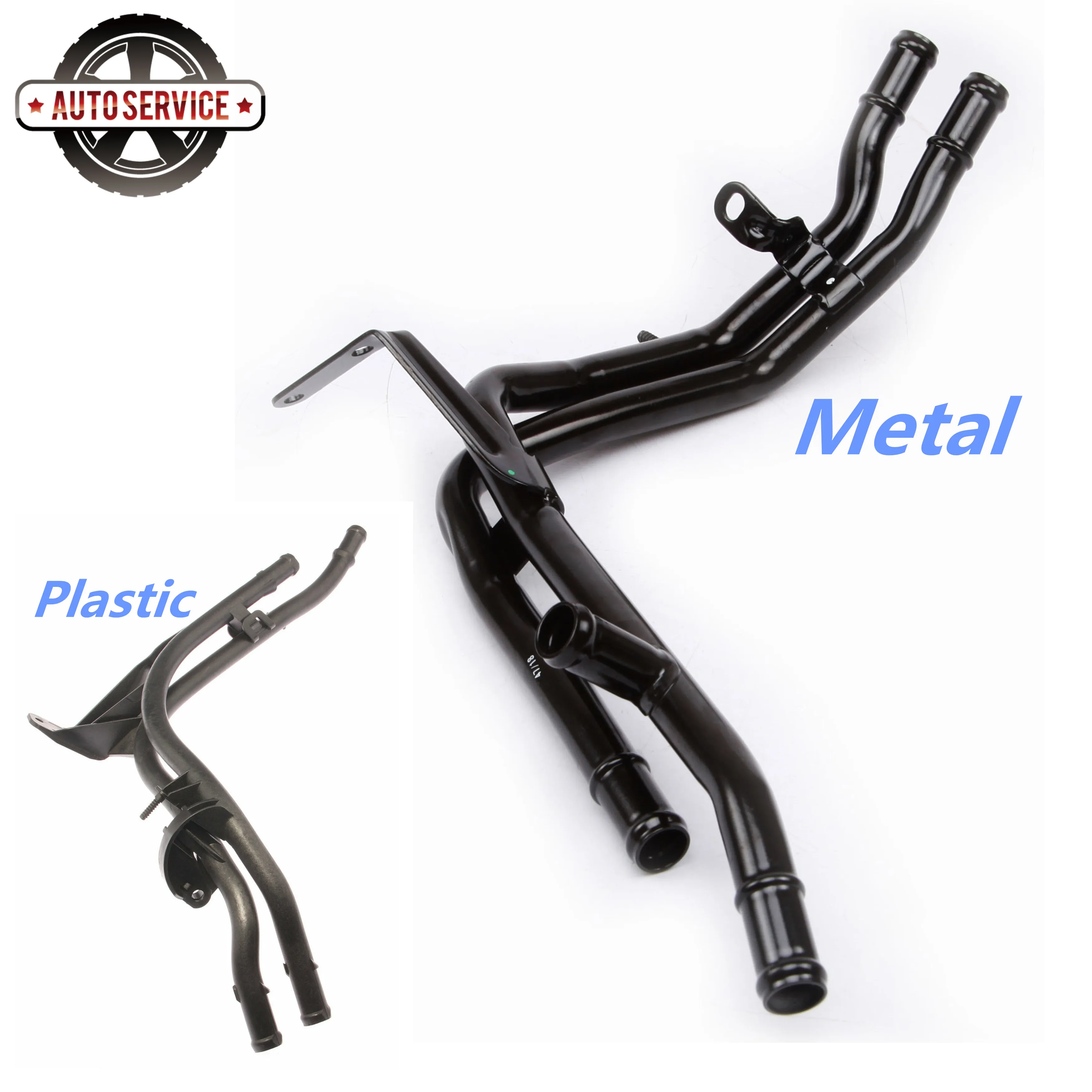 New 1k0121070bd Engine Coolant Pipe Frozen Liquid Pipe For Vw Passat ...