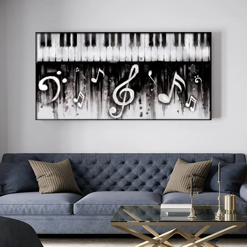 Piano Keys Painting