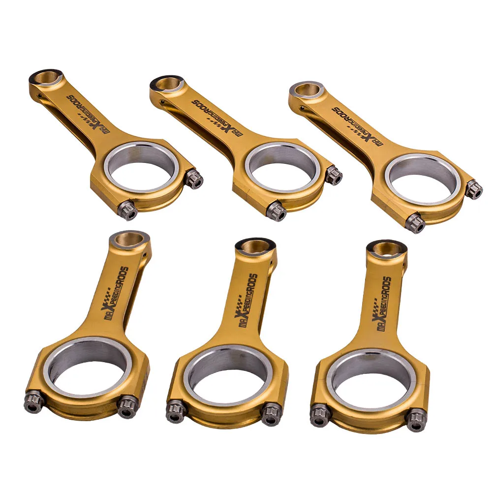 Titanizing Connecting Rods Conrods Con Rod For Audi 3.0L TFSI ...