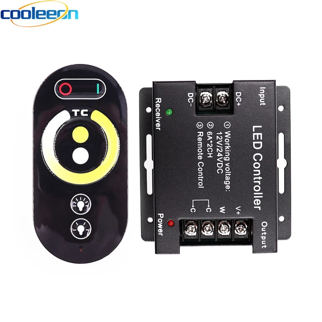 DC12-24V RF LED Dimmer Touch Series Wireless Remote Control, 46% OFF