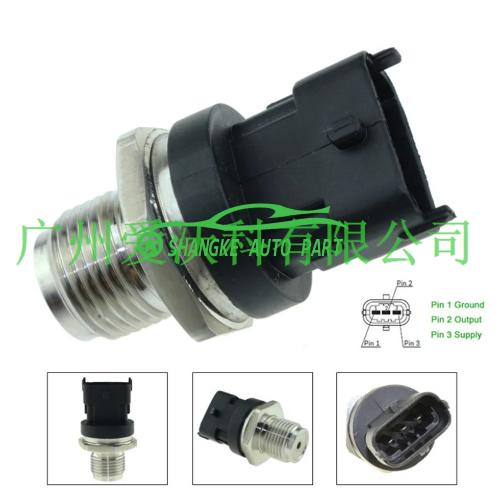 2 pièces - Capteur de pression pour Rail de carburant, OEM 0281002839-0 ...