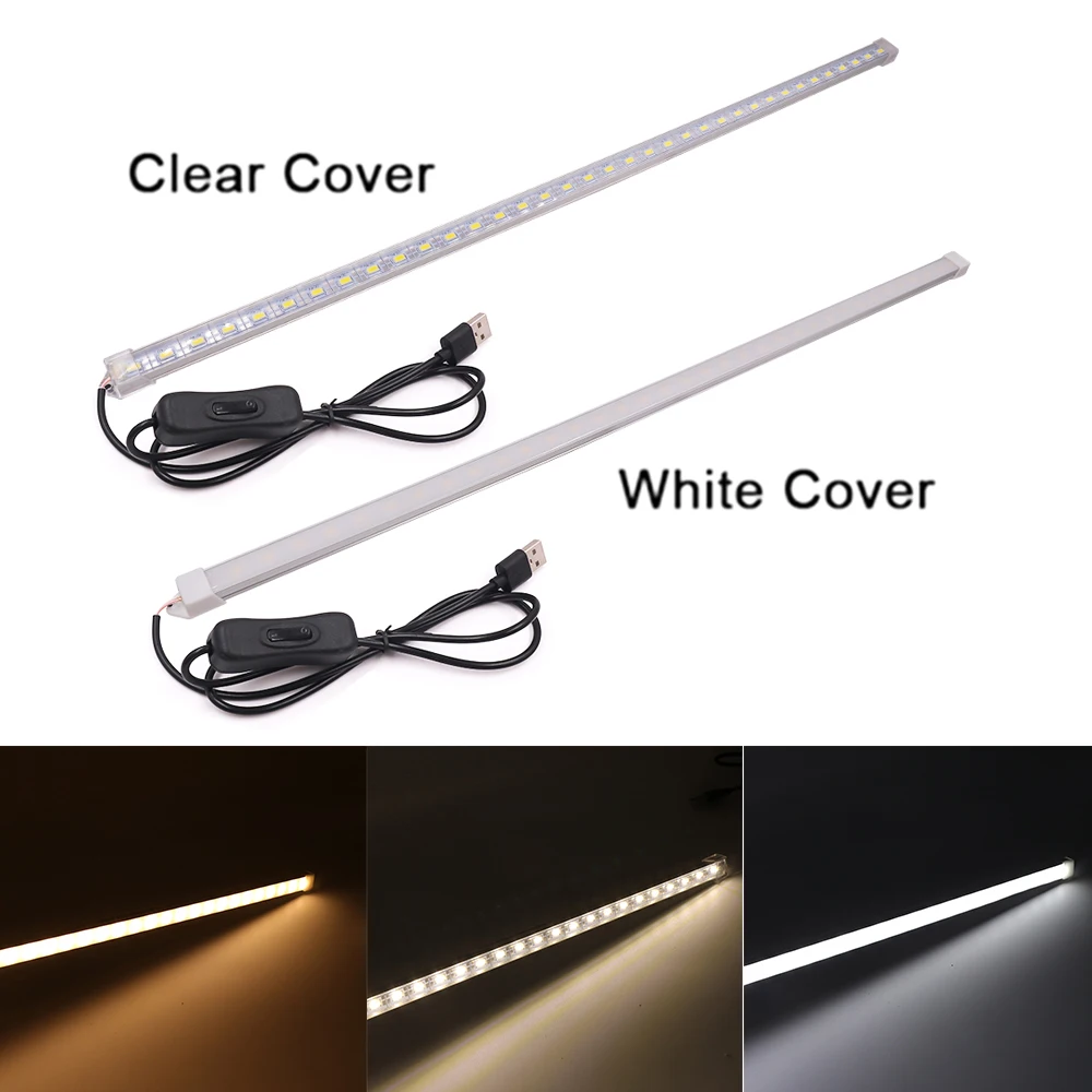 Barra de luz LED de 10CM, 20CM, 35CM, 40CM, 50CM, 5V, USB, SMD 5630 ...