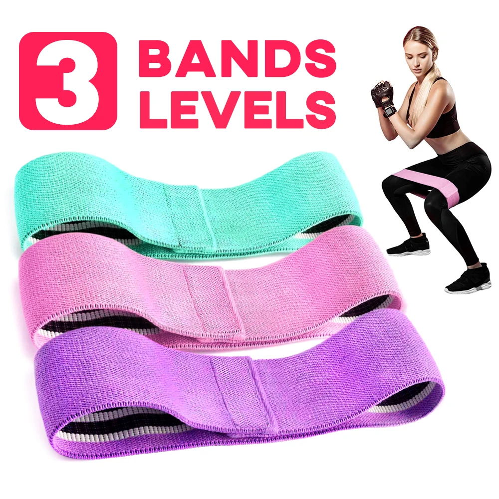 ZOMAKE Resistance Bands for Legs and Butt, Hip Exercise Booty Bands ...