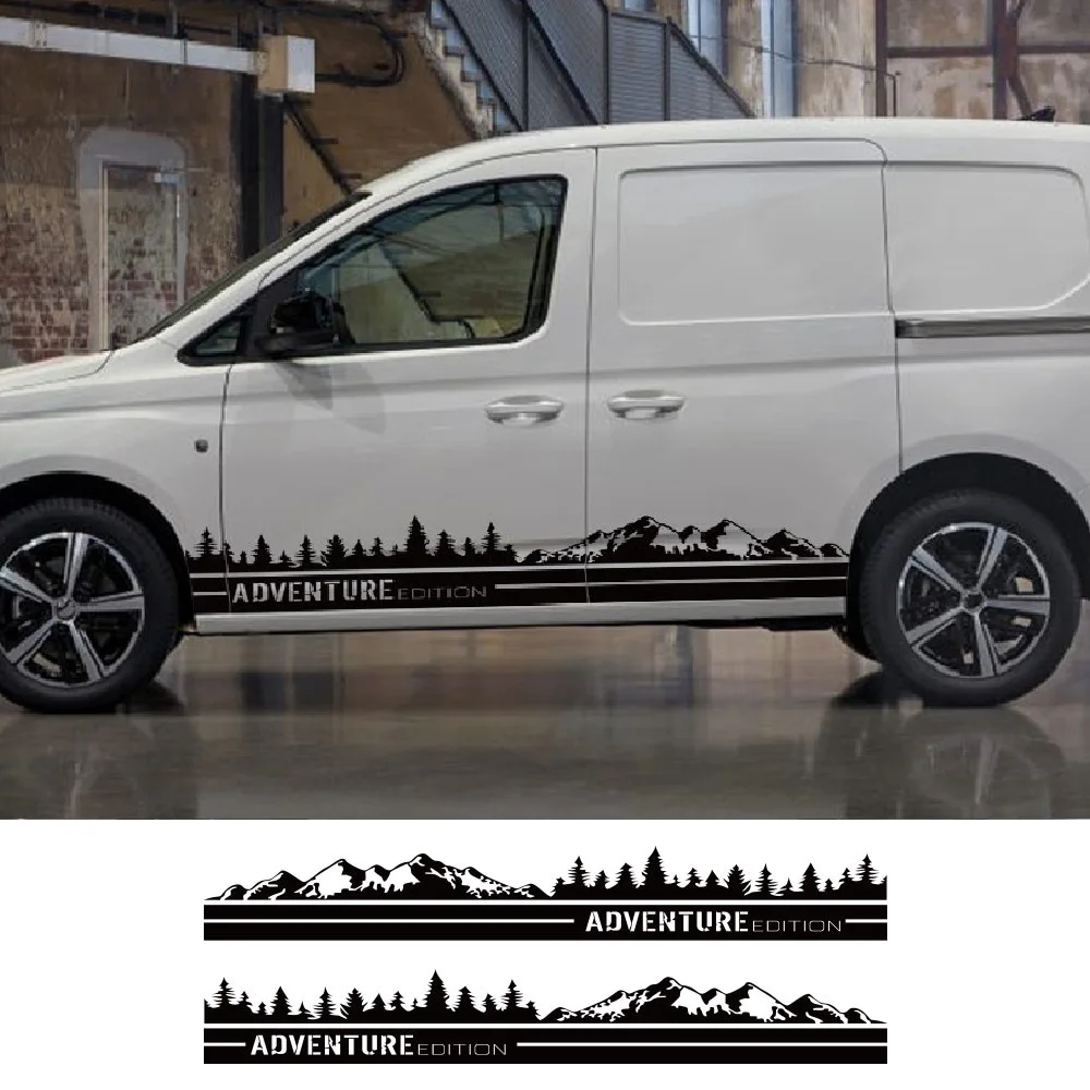 2pcs Car Stickers For Volkswagen Vw Caddy Mk1 Mk2 Mk3 Mk4 2 3 4 Maxi ...