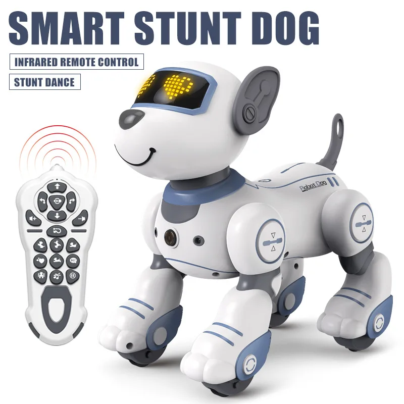 2.4G Wireless Remote Control Intelligent Robot Dog Multi Function ...