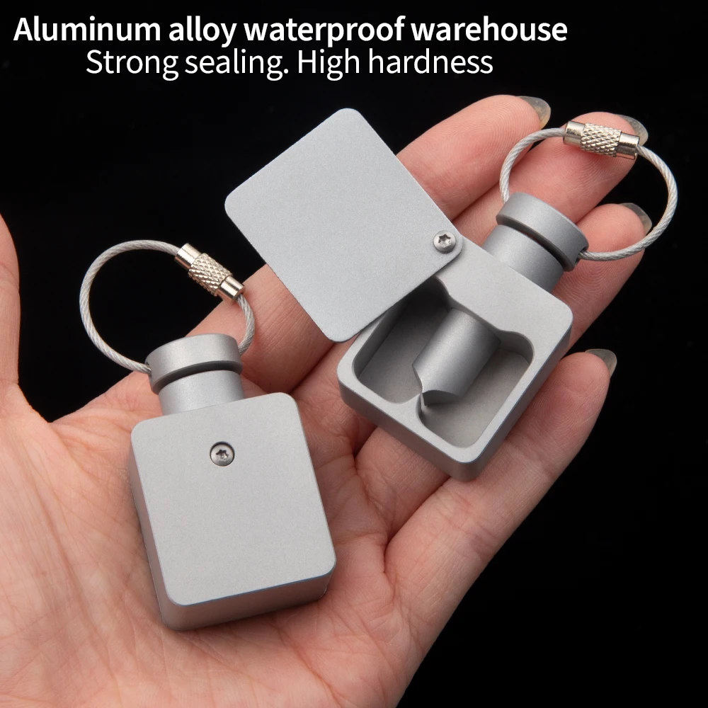 Aluminum-alloy-waterproof-sealed-bin-pill-separator-pill-cutter-doubles ...