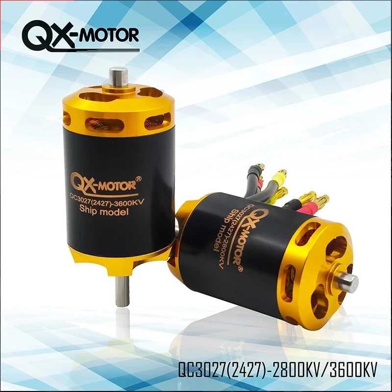 QX-MOTOR-QC3027-3600KV-DC-Outrunner-Brushless-Motor-DIY-RC-Coreless ...