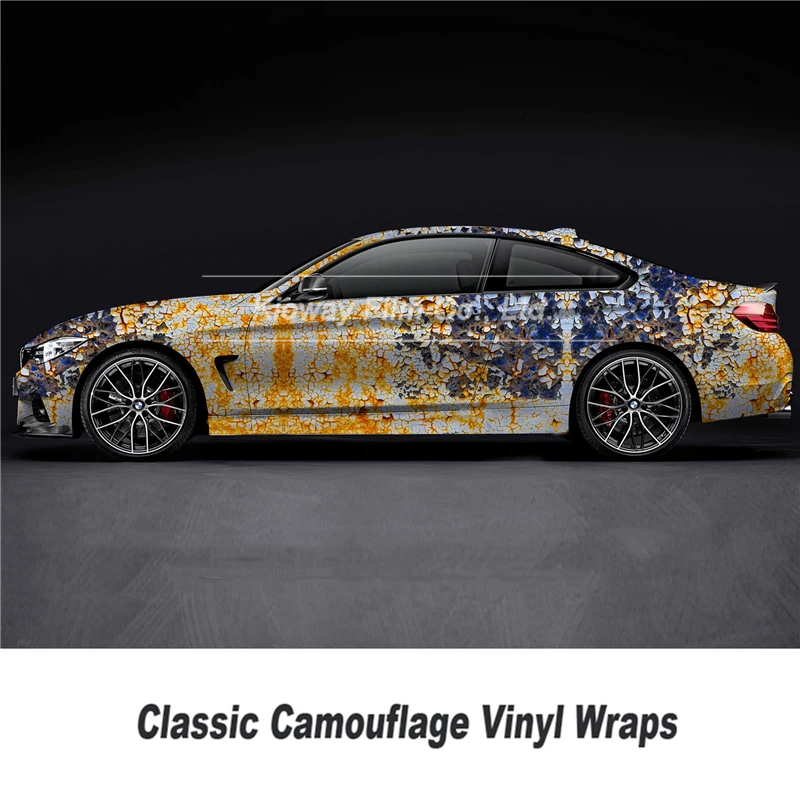 Classic Rust Vinyl Wrap Film For Car Wrap Style Vehicle Styling Unique ...