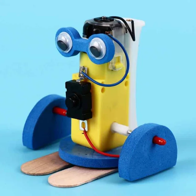 DIY Electric Walking Robot Model Kits - Mon Science