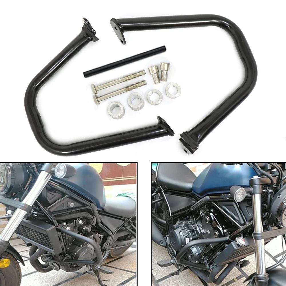 Motorcycle-Highway-Crash-Bar-Engine-Guard-Bumper-Stunt-Cage-Frame ...